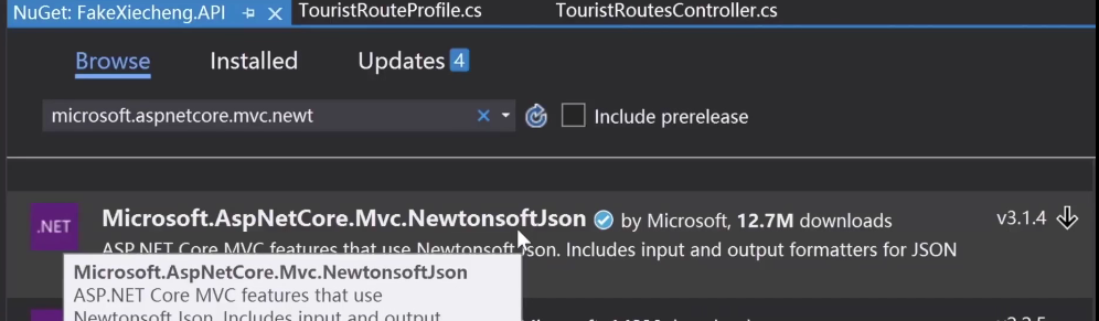 Asp.Net Core JsonPatch的使用。实现局部更新。_patch局部更新中的path参数是啥-CSDN博客