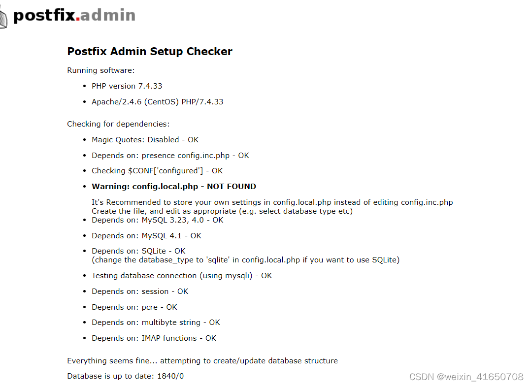 cenots7 postfix+dovecot+mysql+postfixadmin配置邮件服务器_postfix后台管理工具-CSDN博客