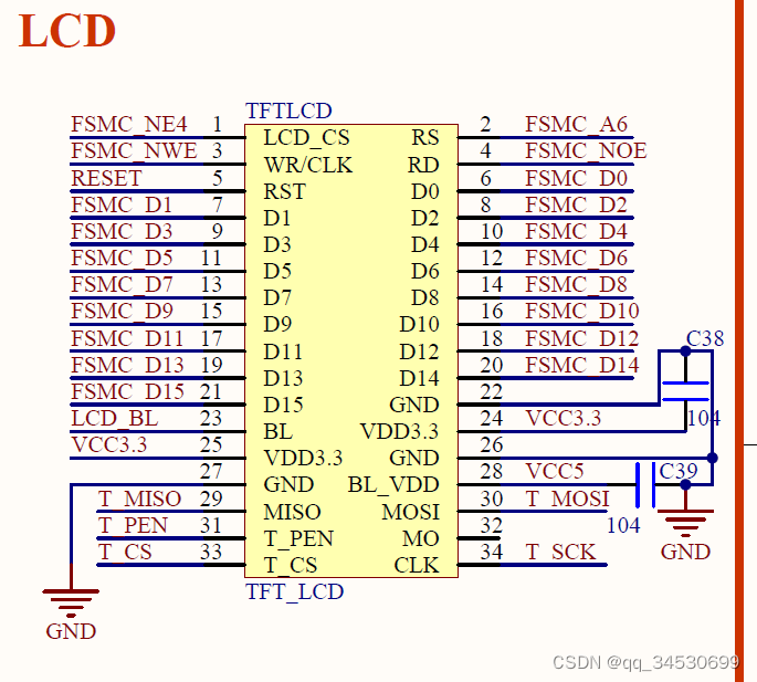 RT-Thread studio学习笔记5-stm32F407 FSMC驱动TFTLCD_rtthread fsmc-CSDN博客