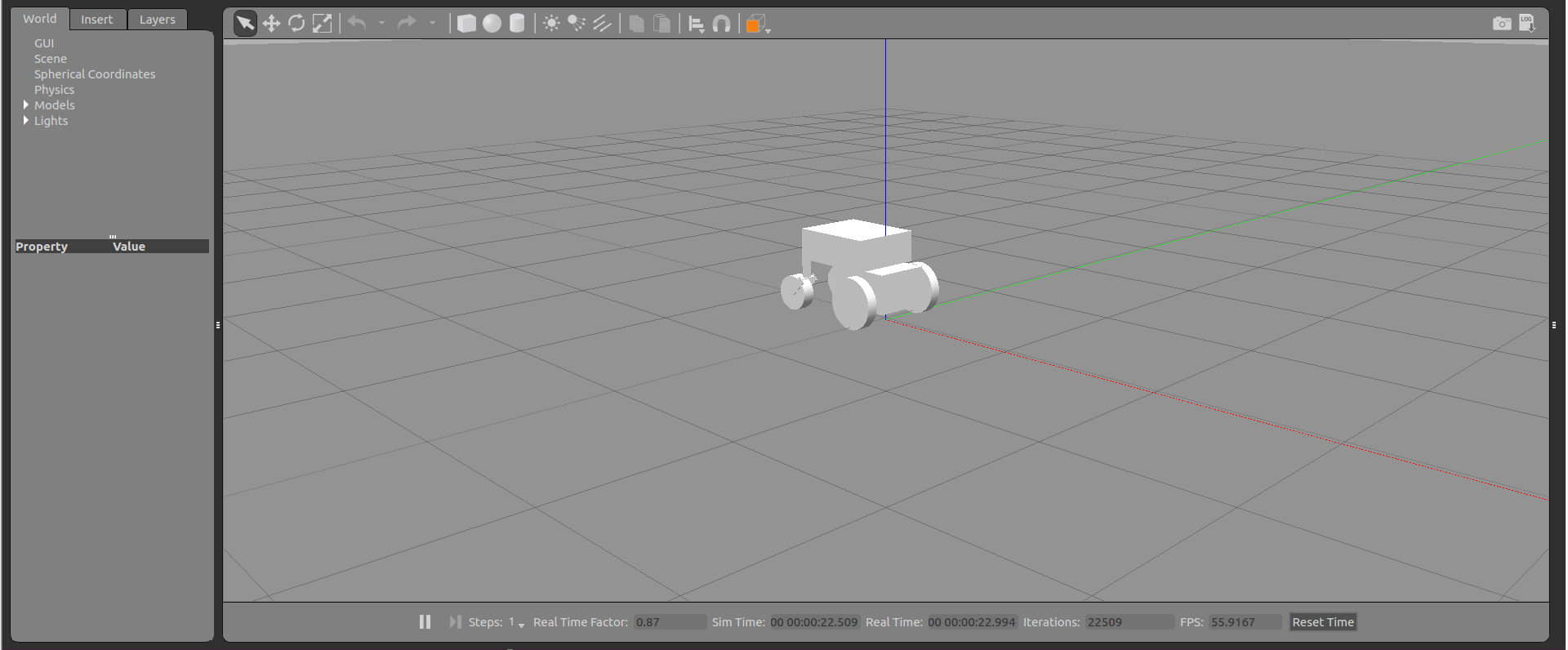 (14) Construction, Simulation Mobile Robot Model - Programmer Sought