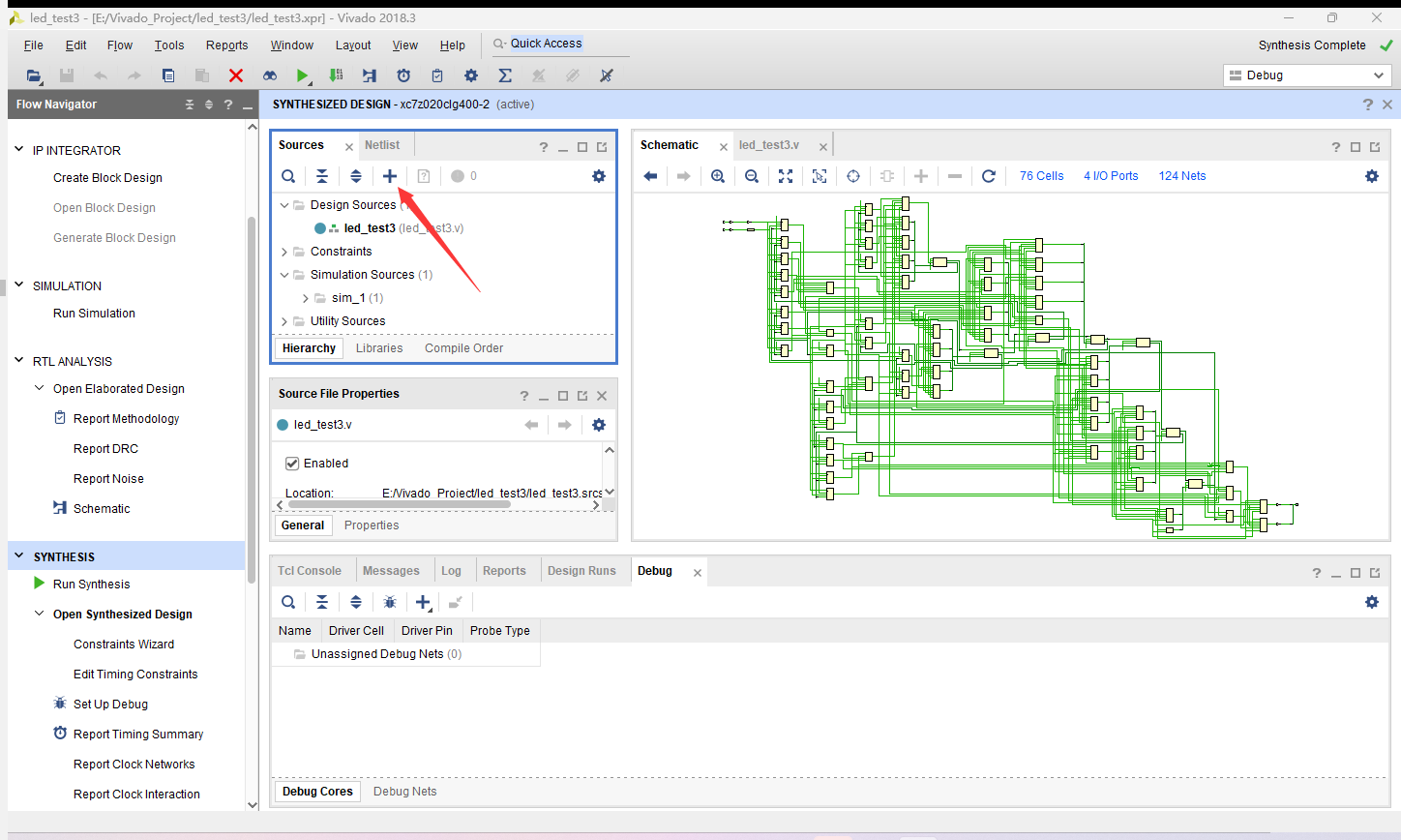 Vivado2018.3代码编写与下载到FPGA_vivado如何下载到fpga-CSDN博客