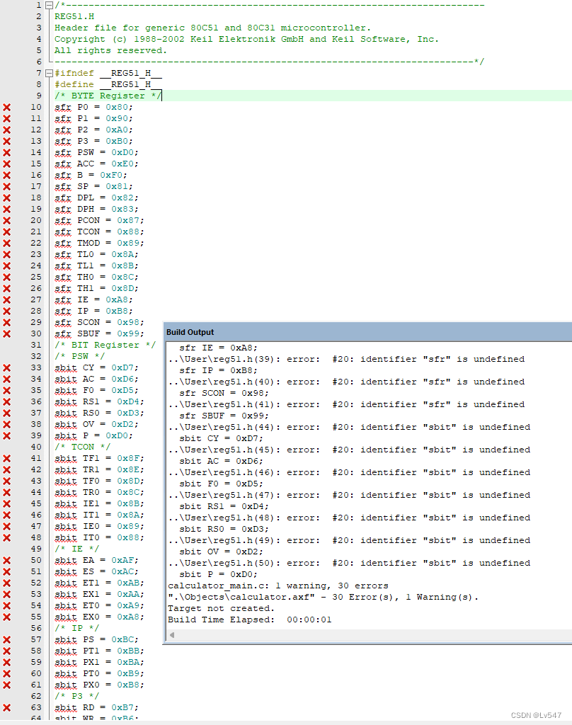 【未解决】keil5无法识别sbit,sfr_sbit sdcc 无法识别-CSDN博客
