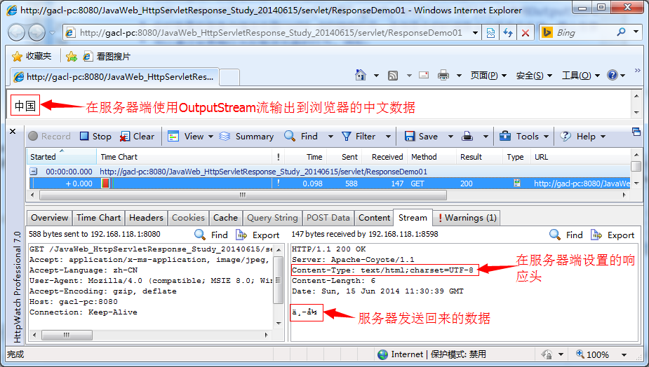 HttpServletResponse 对象，设置http 状态，输出与操作_getoutputstream()找不到符号-CSDN博客