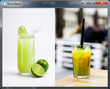 OpenCV中图像水平拼接函数hconcat的使用_opencv hconcat-CSDN博客