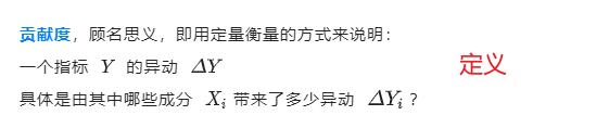 【指标异动】贡献度定量归因之法归因分析贡献度计算公式 Csdn博客 