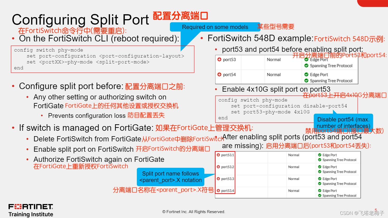 教程篇(7.2) 05. 高级功能 & FortiSwitch Fortinet网络安全专家 NSE6_fortilink接口创建-CSDN博客