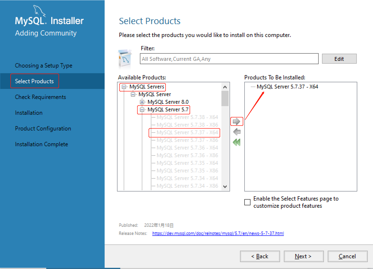 windows10上安装mysql 5.7.37_windows安装mysql5.7.37msi-CSDN博客