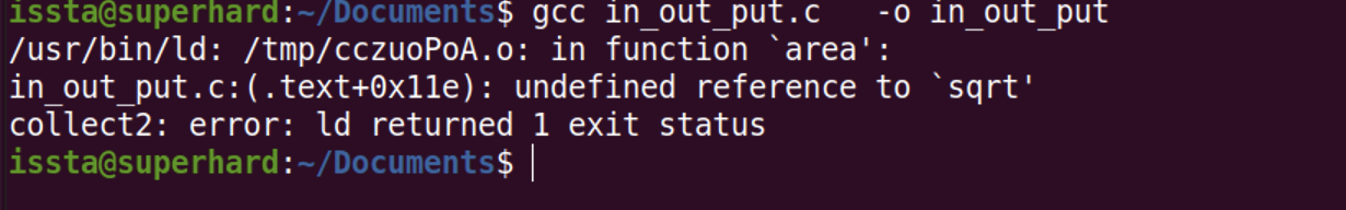 Linux下GCC编译sqrt(f)问题_gcc sqrt-CSDN博客