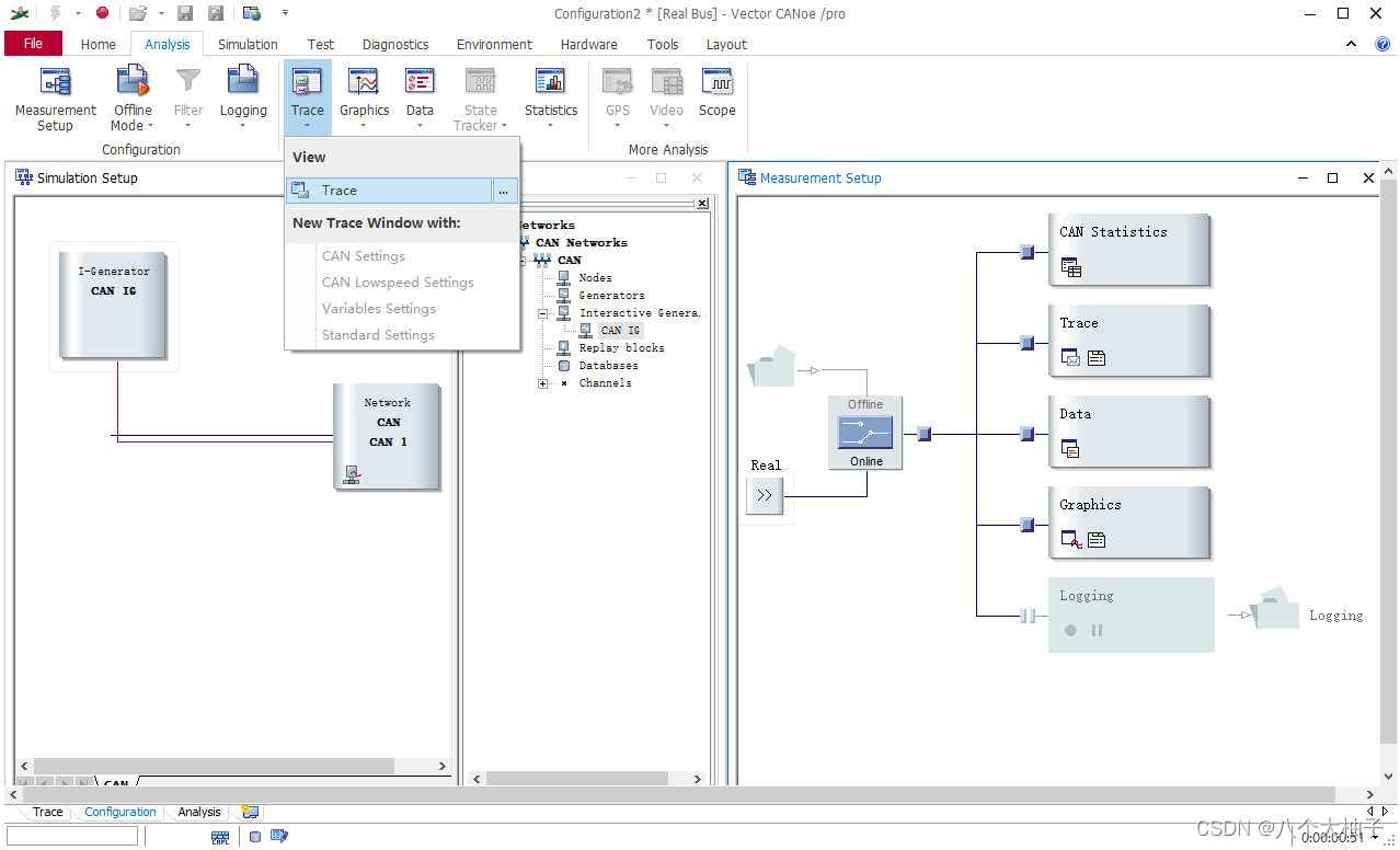 【CAN】CANoe 12 使用简介 及 Replay Block报文回放_canoe回放报文-CSDN博客