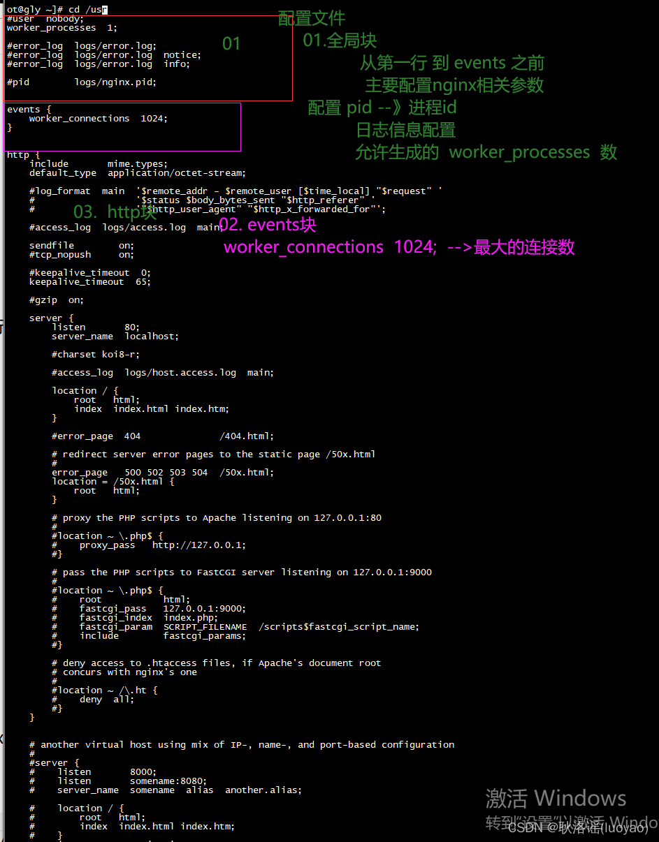 Nginx常用命令和配置文件nginx S Reload在哪个目录执行 Csdn博客