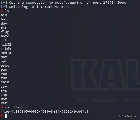刷题 - BUUCTF(BUUOJ) - PWN - DAY3_buuoj pwn-CSDN博客
