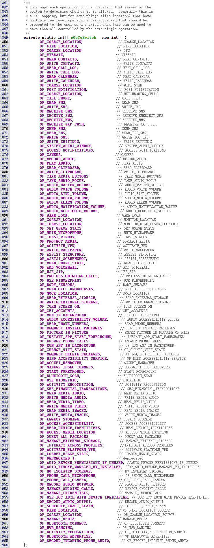 Android-进阶教程-权限-特殊权限-AppOps_android appops.xml-CSDN博客