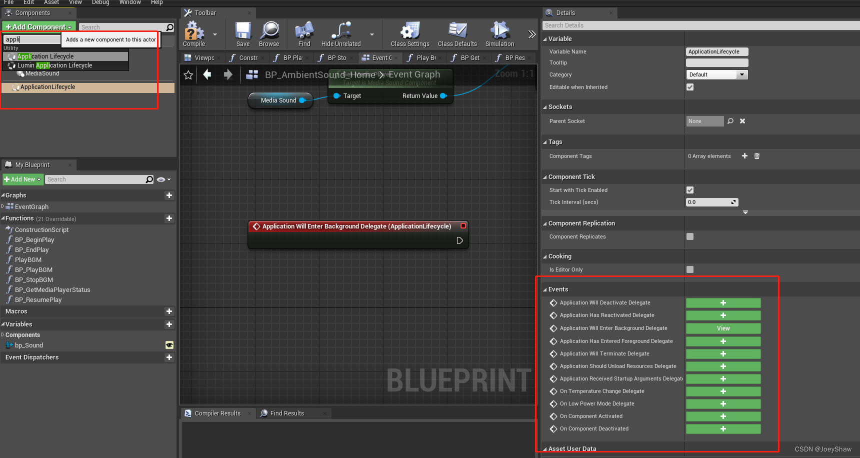 UE4 Android、IOS监听应用状态_ue4 ios 代理-CSDN博客