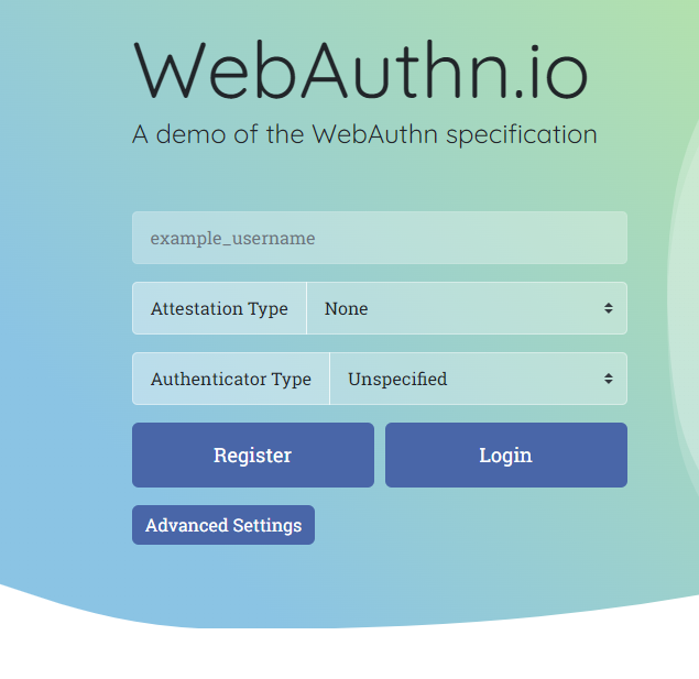 WebAuthn 演示_webauthn.io-CSDN博客