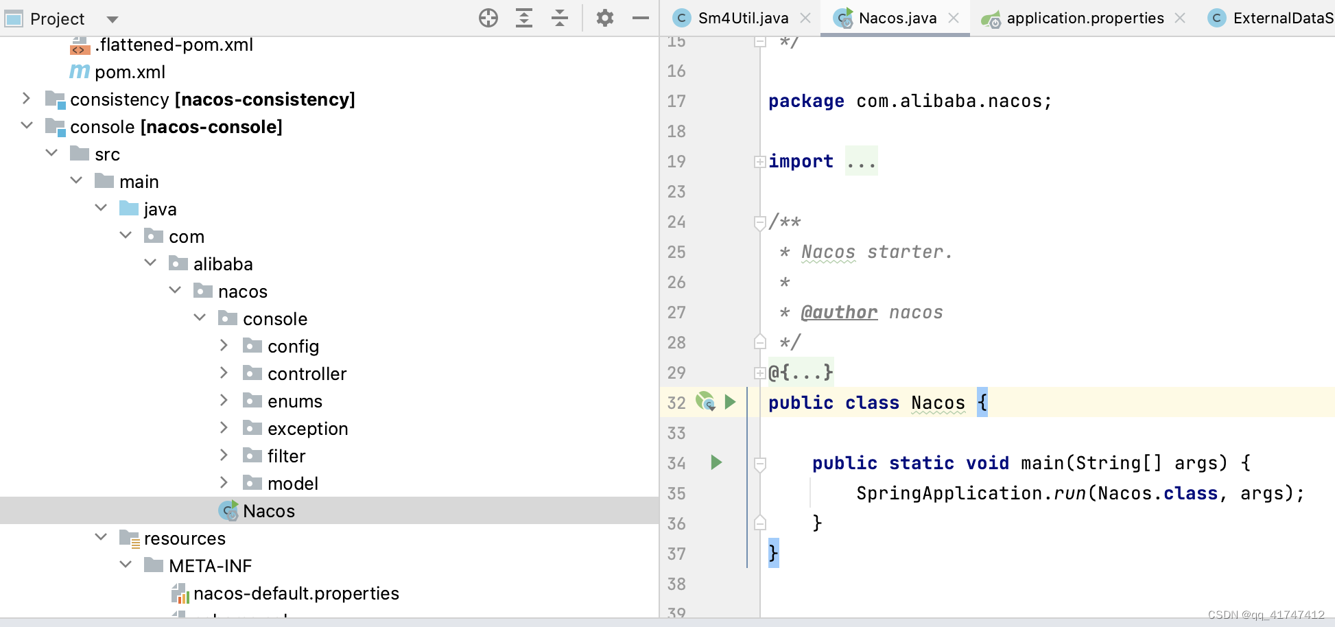 nacos连接mysql数据库并使用sm4加密数据库密码_nacos 数据库连接密码密文-CSDN博客