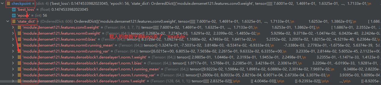 【pytorch载入模型参数报错以及解决办法,小心使用strict=False】-CSDN博客