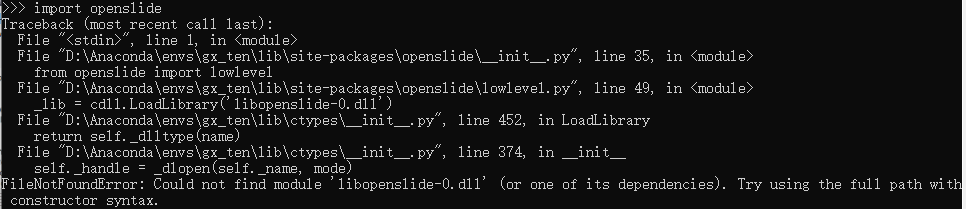 win10+anaconda+python3.8虚拟环境中openslide包的安装全记录_anaconda虚拟环境中openslide安装过程记录-CSDN博客