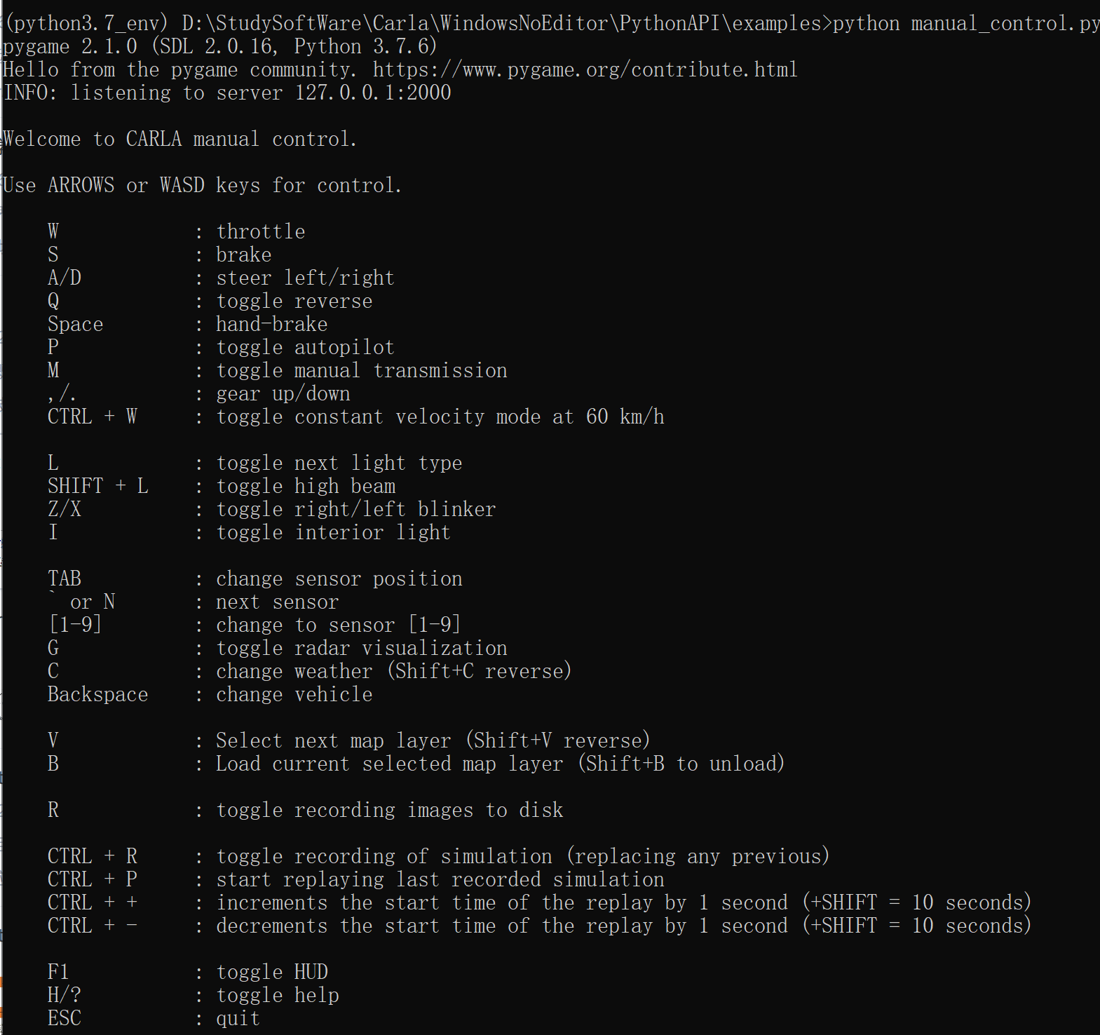 【Carla自动驾驶仿真平台教程】windows安装Carla预打包版本_carla使用教程-CSDN博客