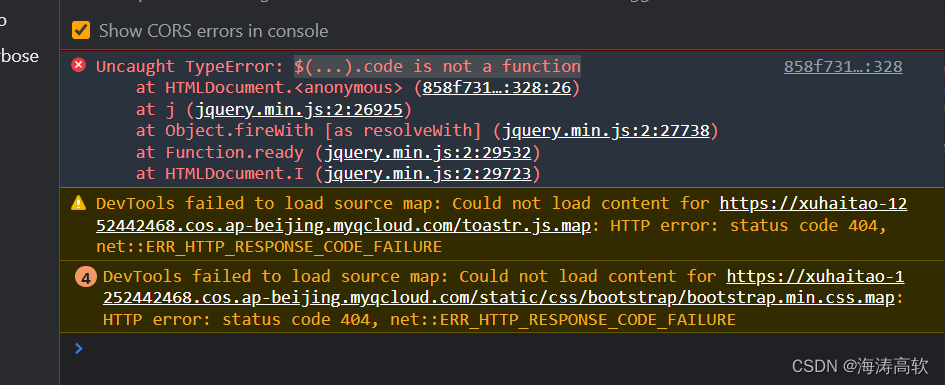 summernote报$(...).code is not a function错误_$(...).summernote is not a ...