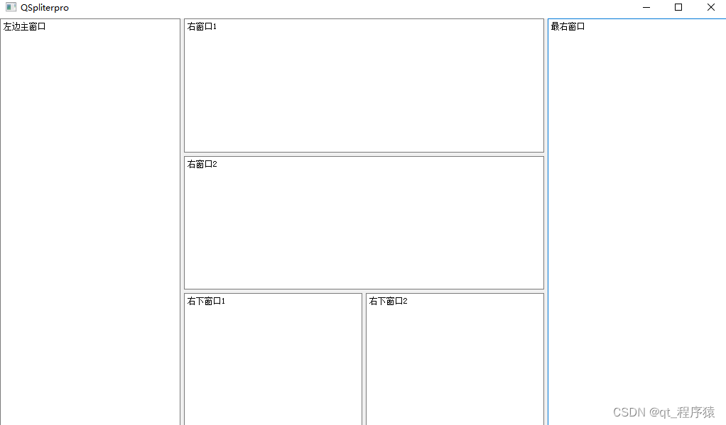 QSplitter & QDockWidget_qt_程序猿的博客-CSDN博客