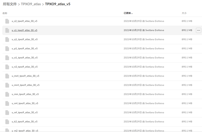 下载和使用TPXO9_atlas-CSDN博客