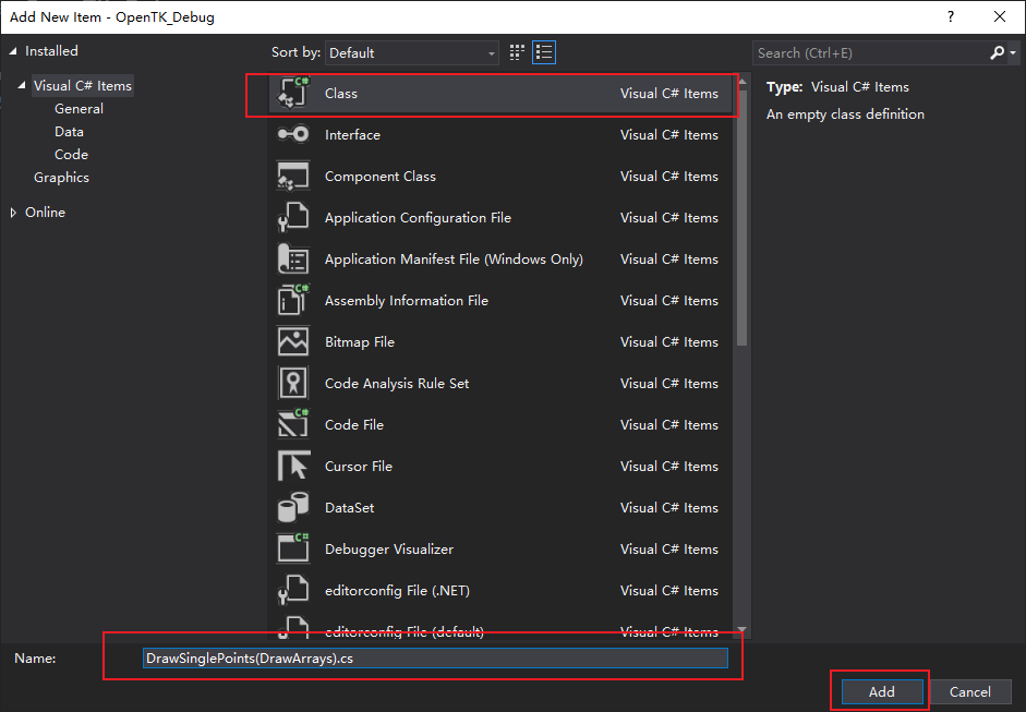 Visual Studio内配置OpenTK环境_c# opentk-CSDN博客