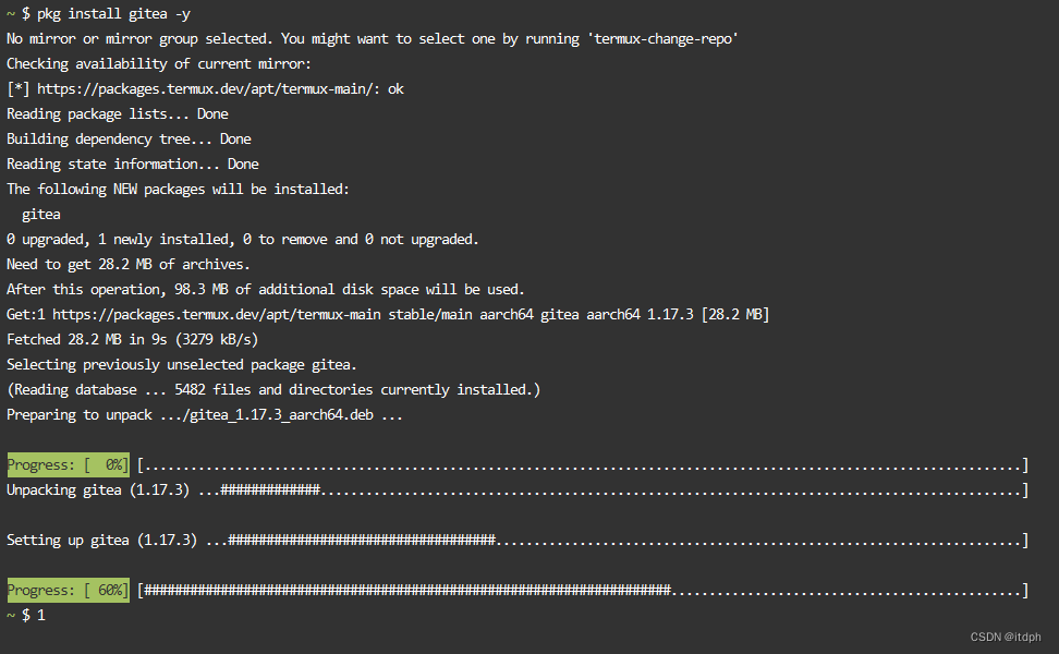 安卓手机搭建gitea 自己的git服务器手机使用git Csdn博客 