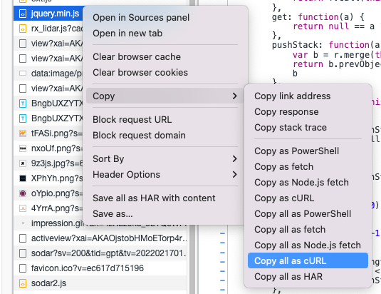 failed to load response data: request content was evicted from ...