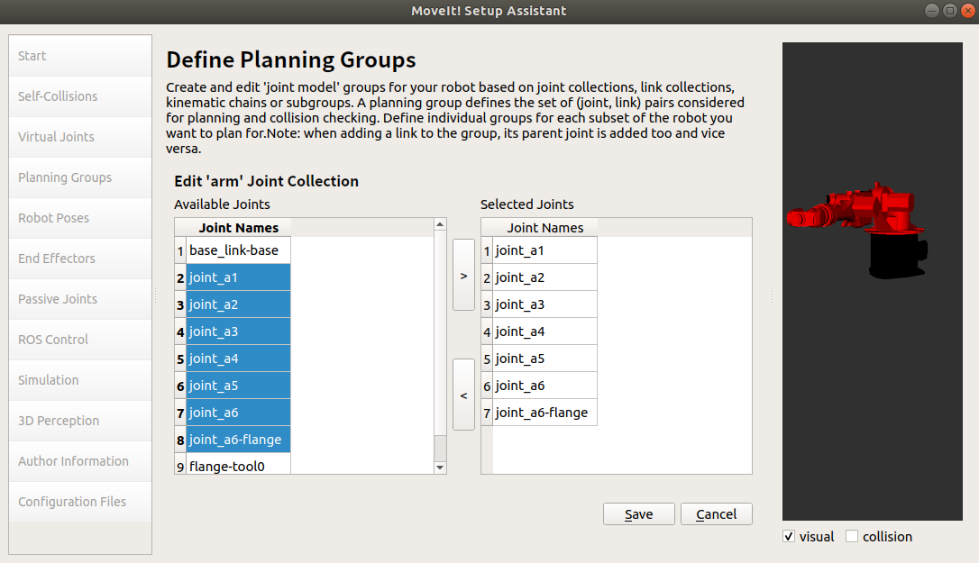 在自己的机械臂上配置Moveit，实现rviz与gazebo联调_rm65机械臂模型在gazebo中改变-CSDN博客