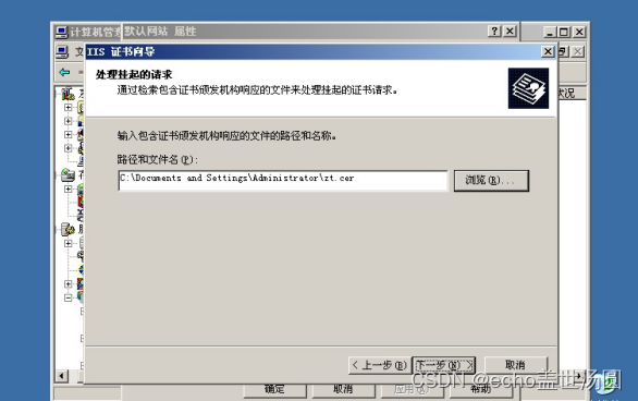 基于win server 2003——CA证书服务器安装_certsrv-CSDN博客