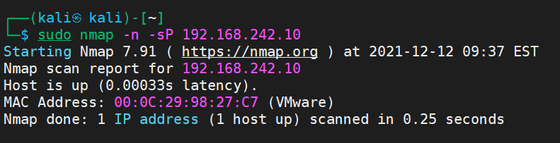nmap命令行操作及其kali常用配置_nmap怎么设置中文-CSDN博客