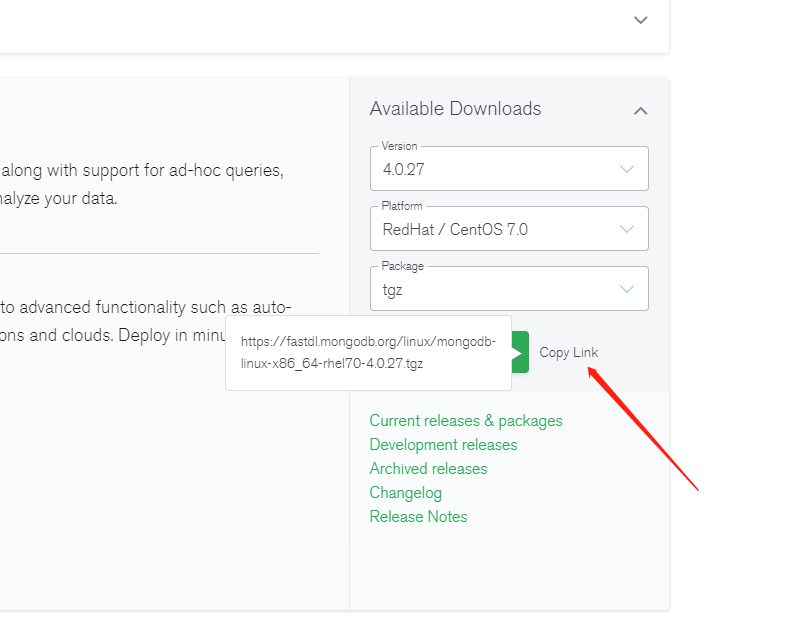 Linux CentOS7 环境下安装 MongoDB_linux centos7 安装mongo客户端-CSDN博客