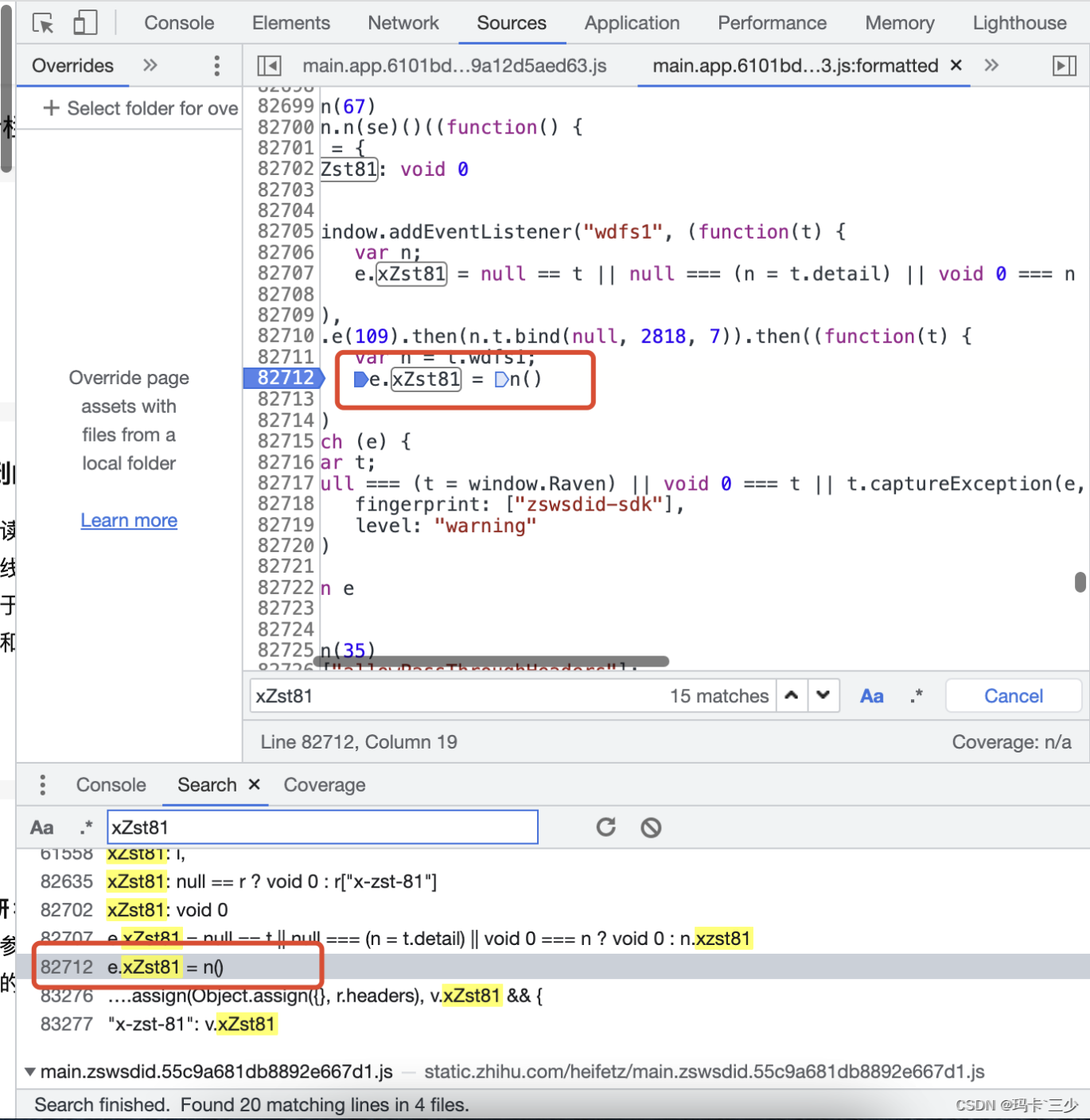 Python爬虫之Js逆向案例(8)-某乎x-zst-81之webpack-CSDN博客