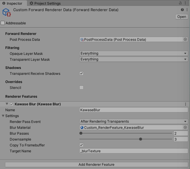 Unity3D URP中使用Render Feature实现后处理效果_菰城茧的博客-CSDN博客