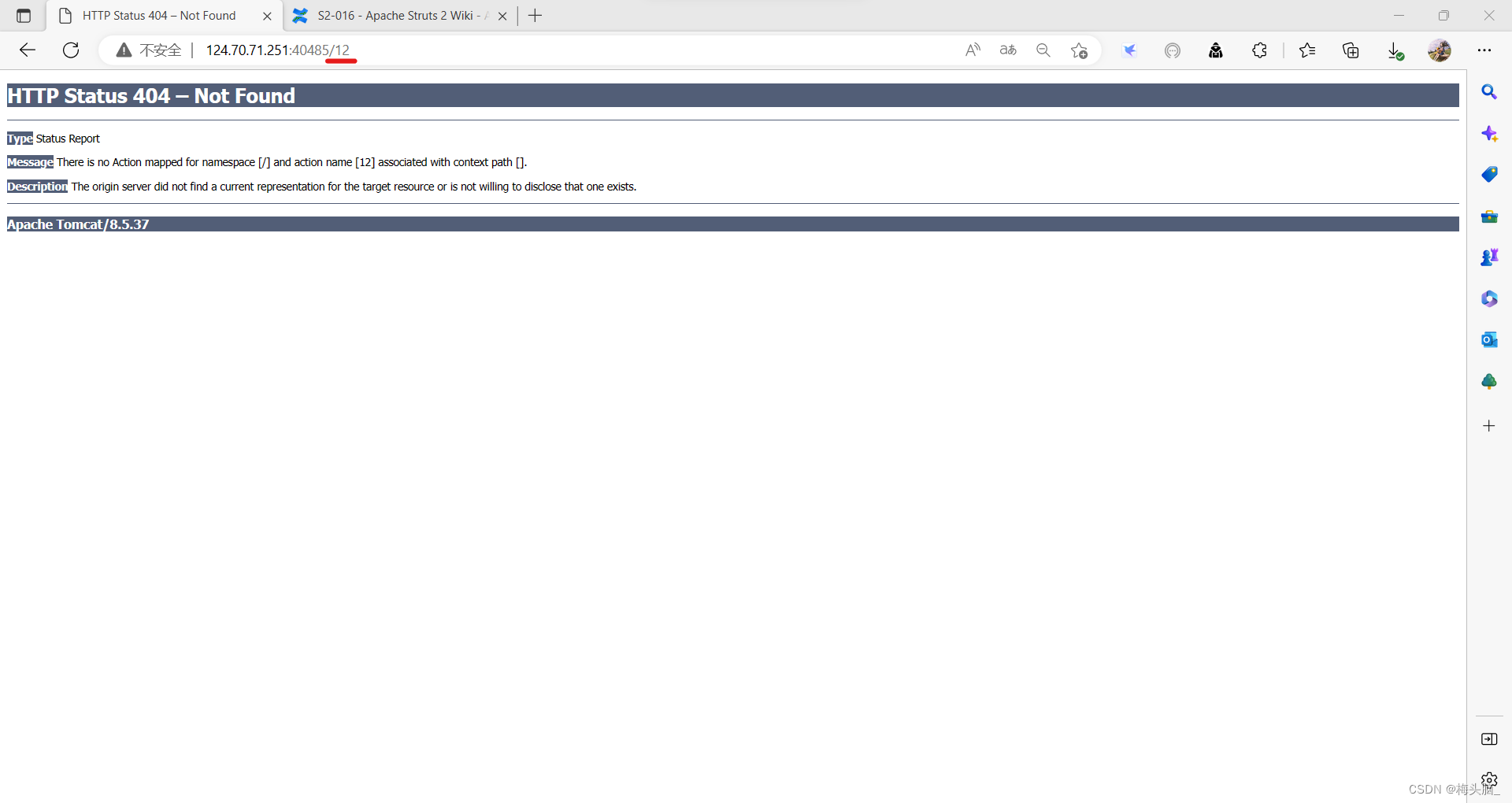 墨者学院13 Apache Struts2远程代码执行漏洞(S2-016)复现-CSDN博客
