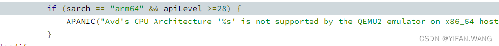 Android Studio自带模拟器被terminated解决（arm）_avd's cpu architecture 'arm64' is not supported by-CSDN博客
