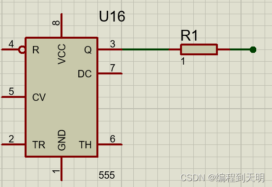 解决proteus：555定时器报错，无法使用的问题。_由于ne555芯片在protues不能像实物一样正常运行-CSDN博客