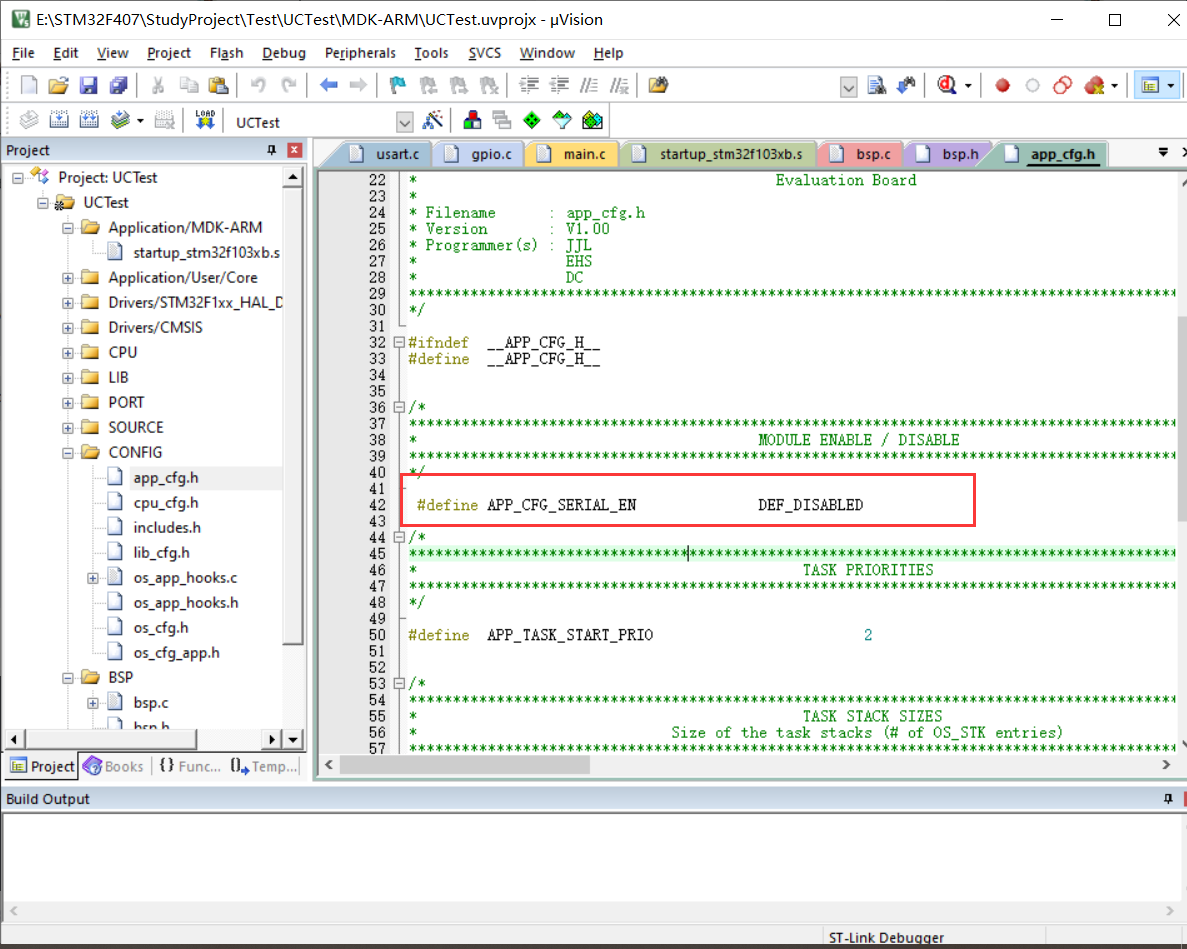 【STM32】STM32F103C8T6基于HAL库移植uC/OS-III_stm32 tm1680-CSDN博客