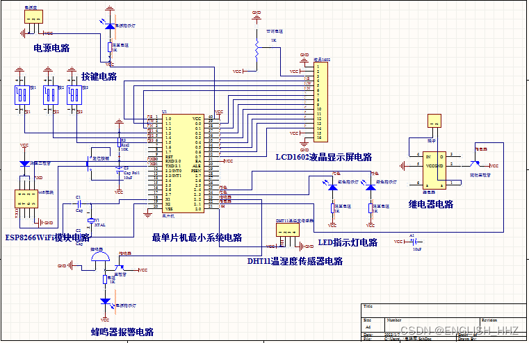18、基于51单片机esp8266 wifi温湿度继电器开关控制系统设计(程序+原理图+PCB源文件+答辩技巧+参考论文+元器件清单等)_51单片机控制 继电器-CSDN博客