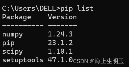 【完美解决】ModuleNotFoundError: No module named ‘numpy‘_modulenotfounderror: no module named 'numpy ...