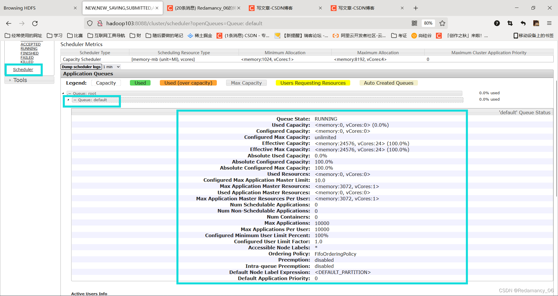HadoopYarn常用命令、yarn application查看任务、yarn logs查看日志、yarn applicationattempt查看尝试运行的任务、查看容器、Yarn生产环境 ...