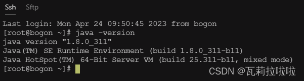 Linux下配置java运行环境 Linux安装java运行环境 Csdn博客