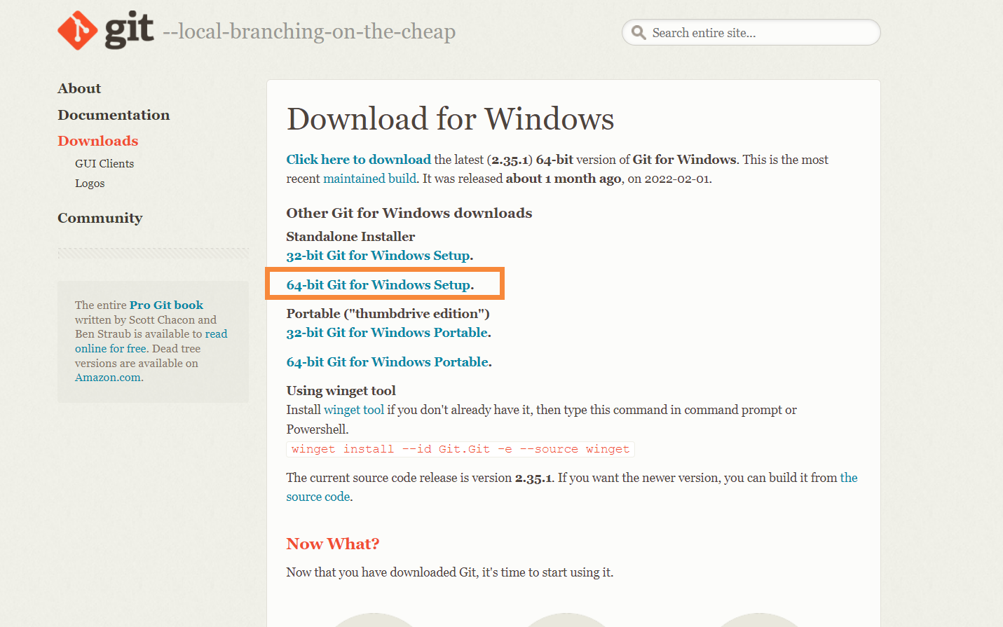 详细git安装教程(Win10)_win10 安装git-CSDN博客