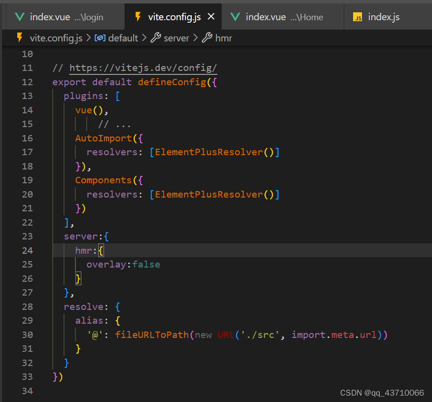 vue+vite项目在开发时报错：Internal server error: EISDIR: illegal operation on a directory, read_[vite ...