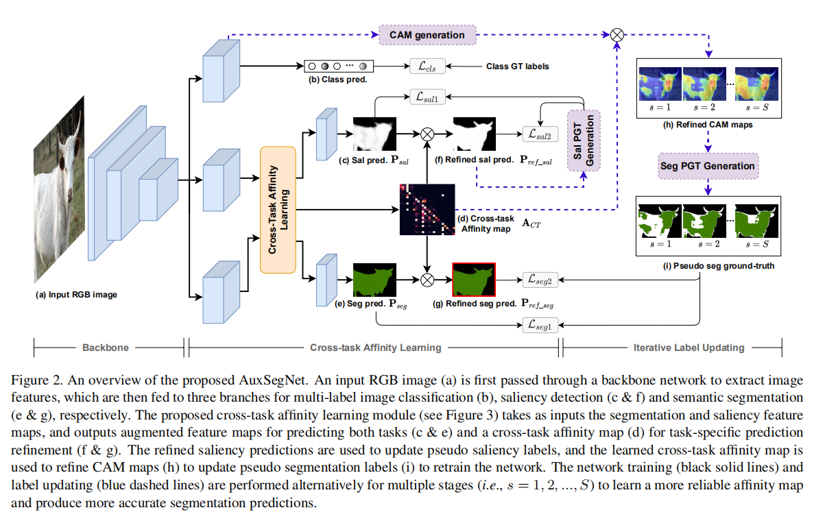 【论文阅读】leveraging Auxiliary Tasks With Affinity Learning For Weakly Supervised Semantic 