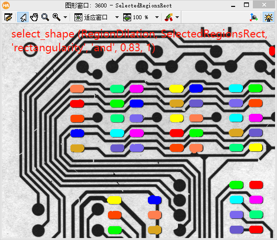 Halcon一维函数的使用之select_shape_halcon selectshape-CSDN博客