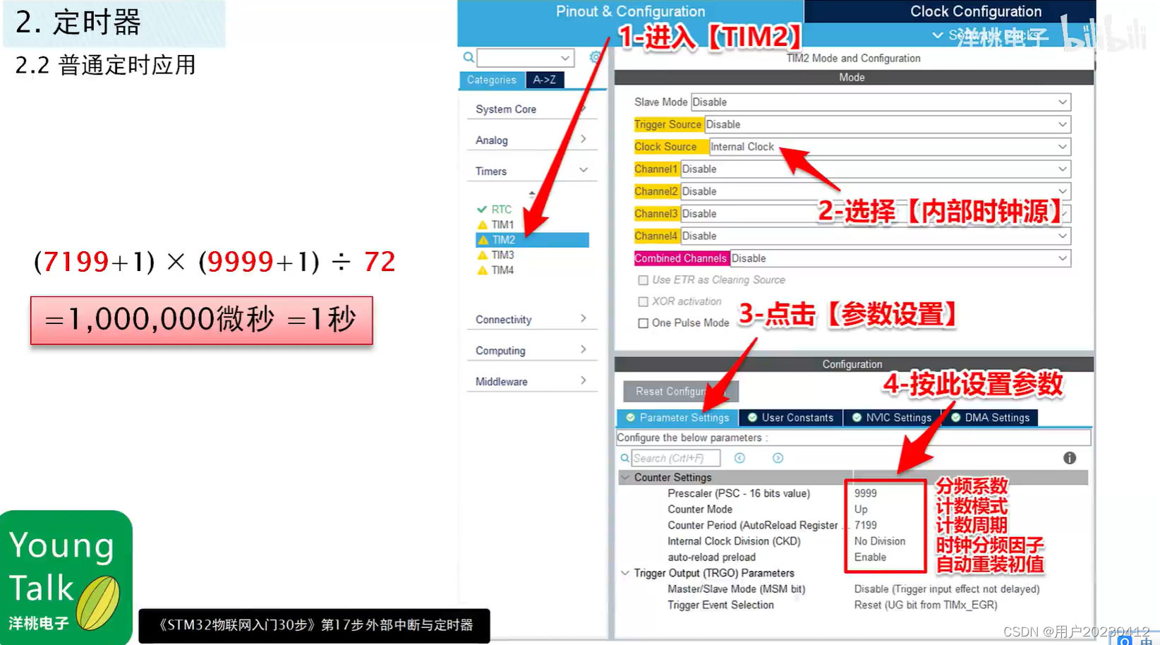 Hal库开发——tim定时器中断与pwm输出 Haltimpwm Csdn博客