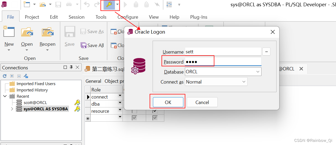 Pl Sql新建用户及员工信息表数据库基本操作练习oracle数据库使用plsql新建用户和表 Csdn博客