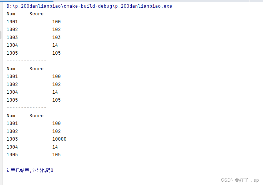 单链表C语言_描述 让你构造一个结构体,包含 (int a,int b,int c)。 现有 n 个结构体,请-CSDN博客