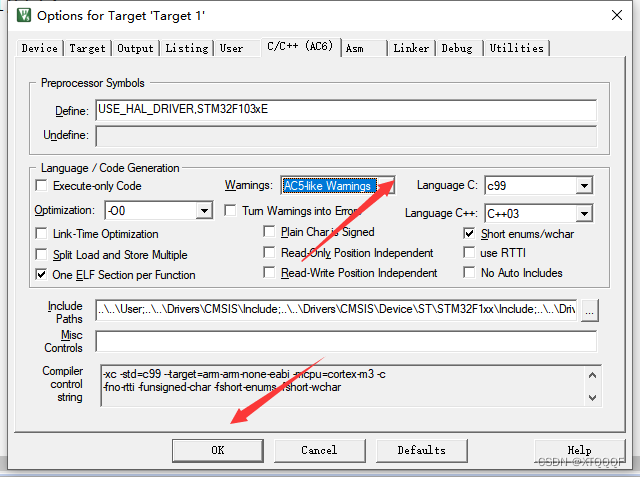 KEIL:waring ：In file included from..._(37): warning: in file included from...-CSDN博客